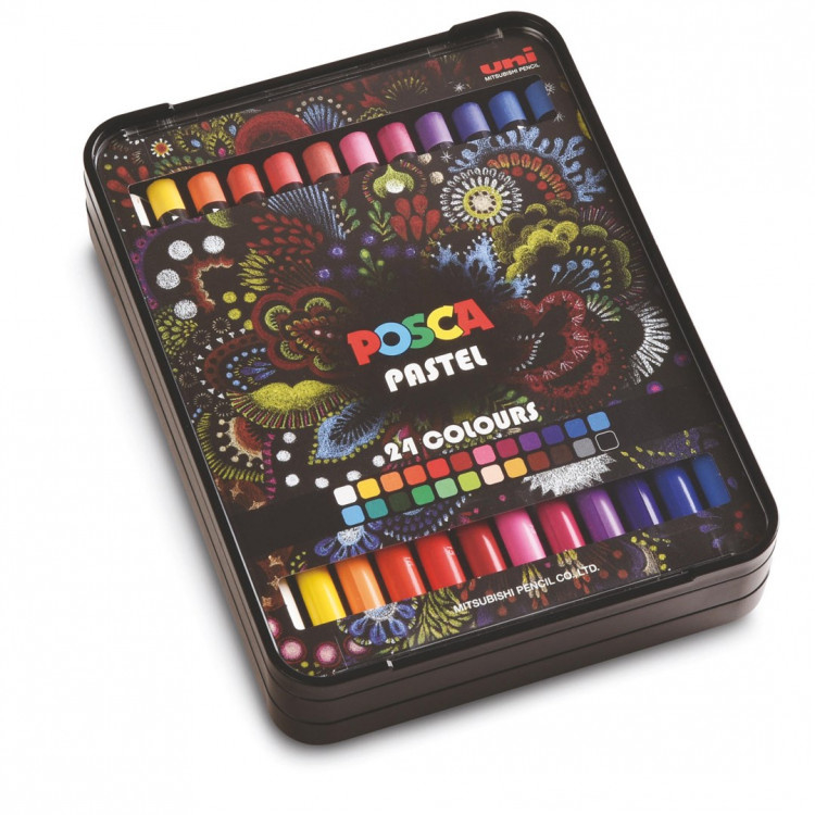 Posca pastel - set van 24 kleuren | Be Creative Shop