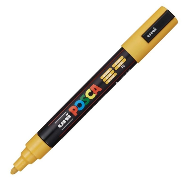 Uni Posca Paint Marker PC-5M - Ochre | Be Creative Shop