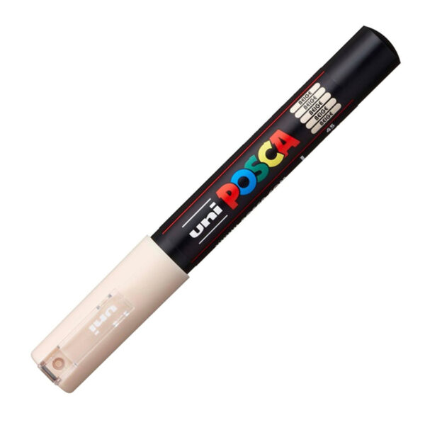 Uni Posca Paint Marker PC-1MC conische punt - Beige | Be Creative Shop