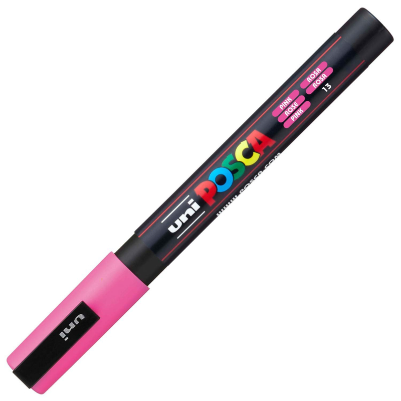 Uni Posca Paint Marker PC-3M - Roze | Be Creative Shop