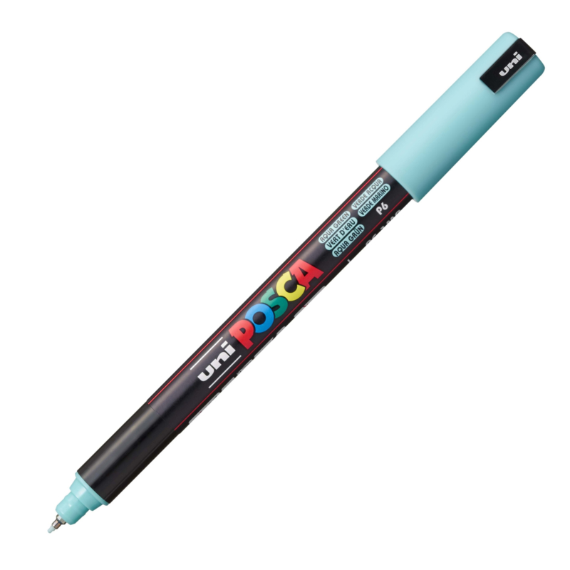 Uni Posca Paint Marker PC-1MR - Ultra Fijn - Aqua Green | Be Creative Shop