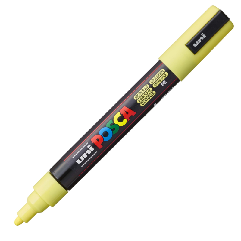 Uni Posca Paint Marker PC-5M - Sunshine Yellow | Be Creative Shop