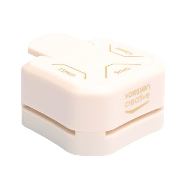 Vaessen Creative - 3-in-1 Hoekpons Diagonaal 5-10-15cm | Be Creative Shop