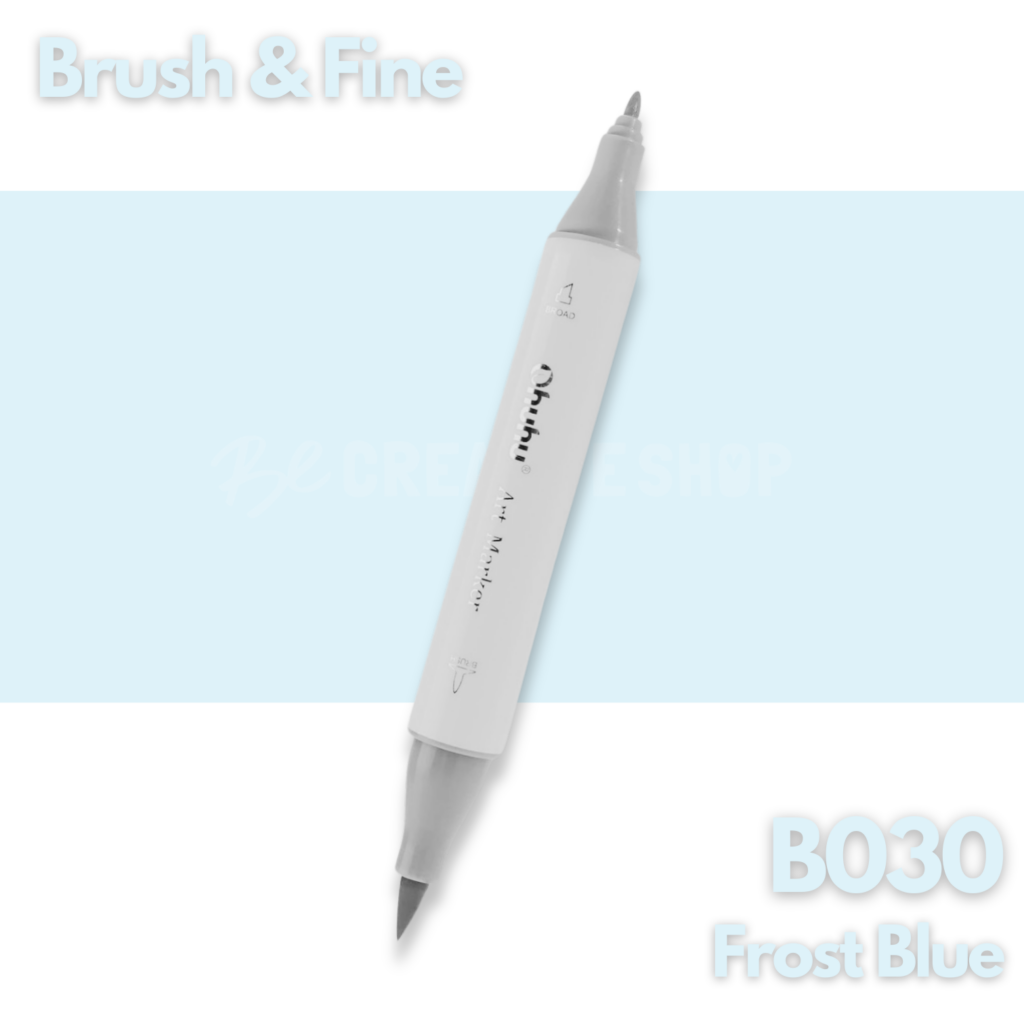Ohuhu Alcohol based Art marker Brush & Fine - B380 Capri Blue | Be ...