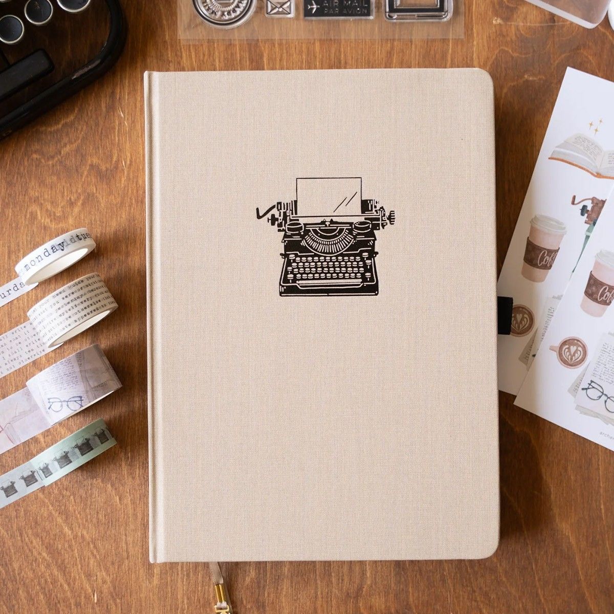 Archer & Olive Bullet Journal B5 Dot Grid - Vintage Typewriter | Be ...
