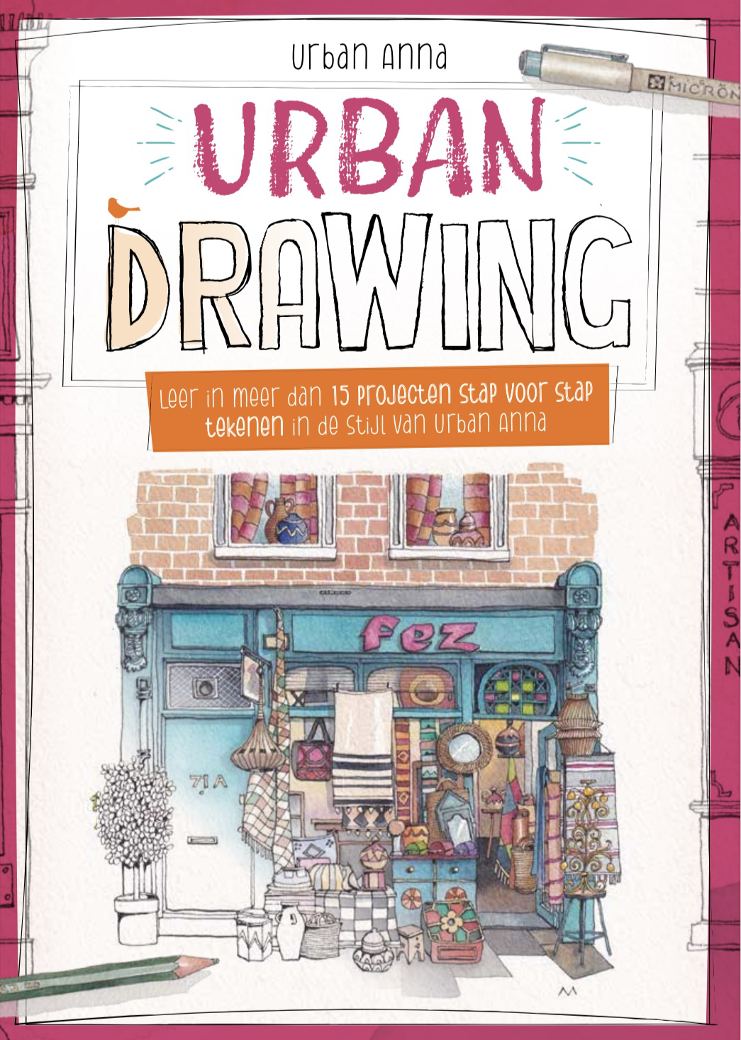 Urban Drawing - Leer tekenen in de stijl van Urban Anna | Be Creative Shop