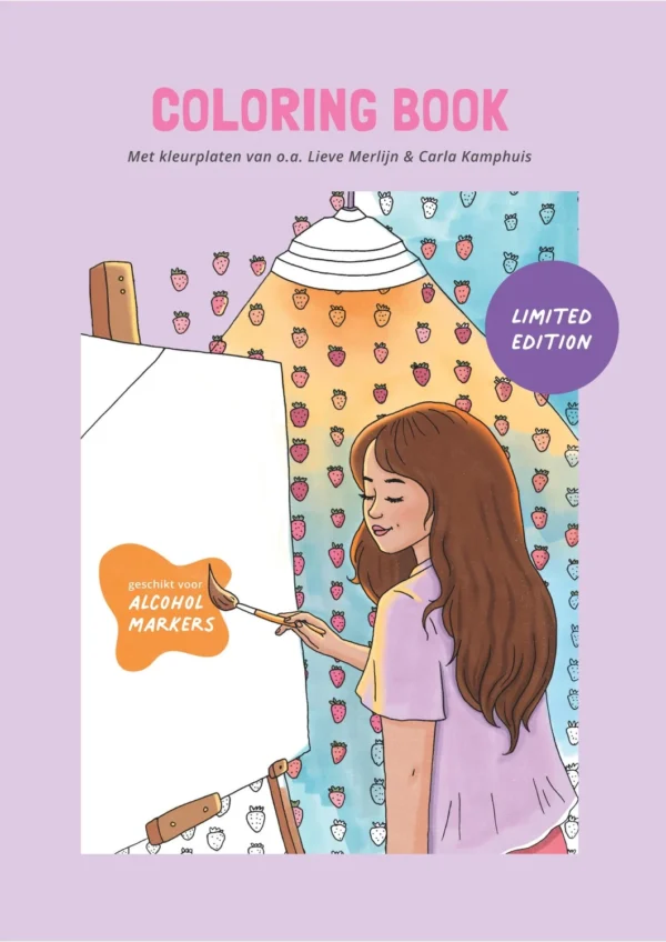 Be Creative shop Coloring book Limited Edition | Be Creative Shop